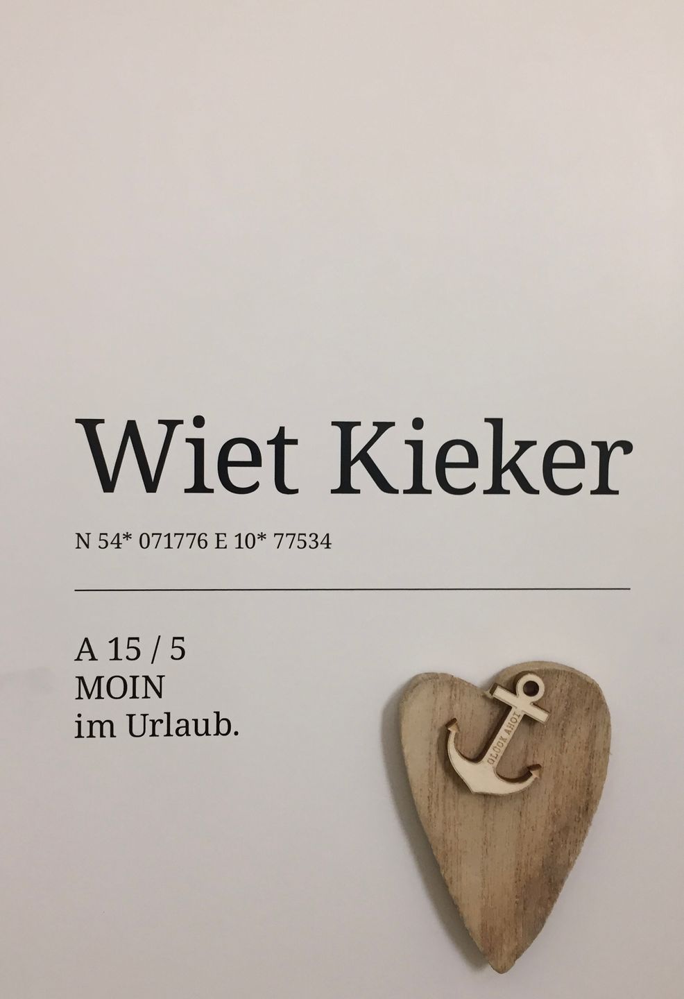 Wiet Kieker - mit bestem Meerblick